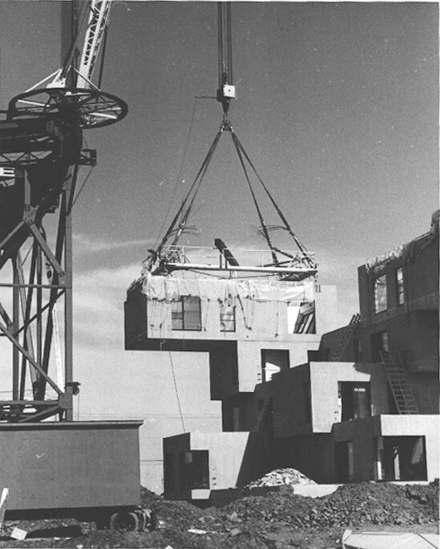 Rare Photographs of the Construction of Habitat 67, the Most ...