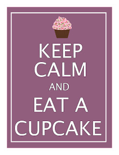 Destination: Craft: Keep Calm Cupcake Printable
