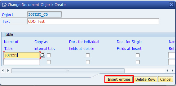 SAP ABAP Central: Change log for Z-Table Maintenance (via SCDO)