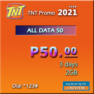 TNT ALL DATA 50 - 3 Days, 2GB Open Access Data (SHAREABLE) for 50 pesos ...