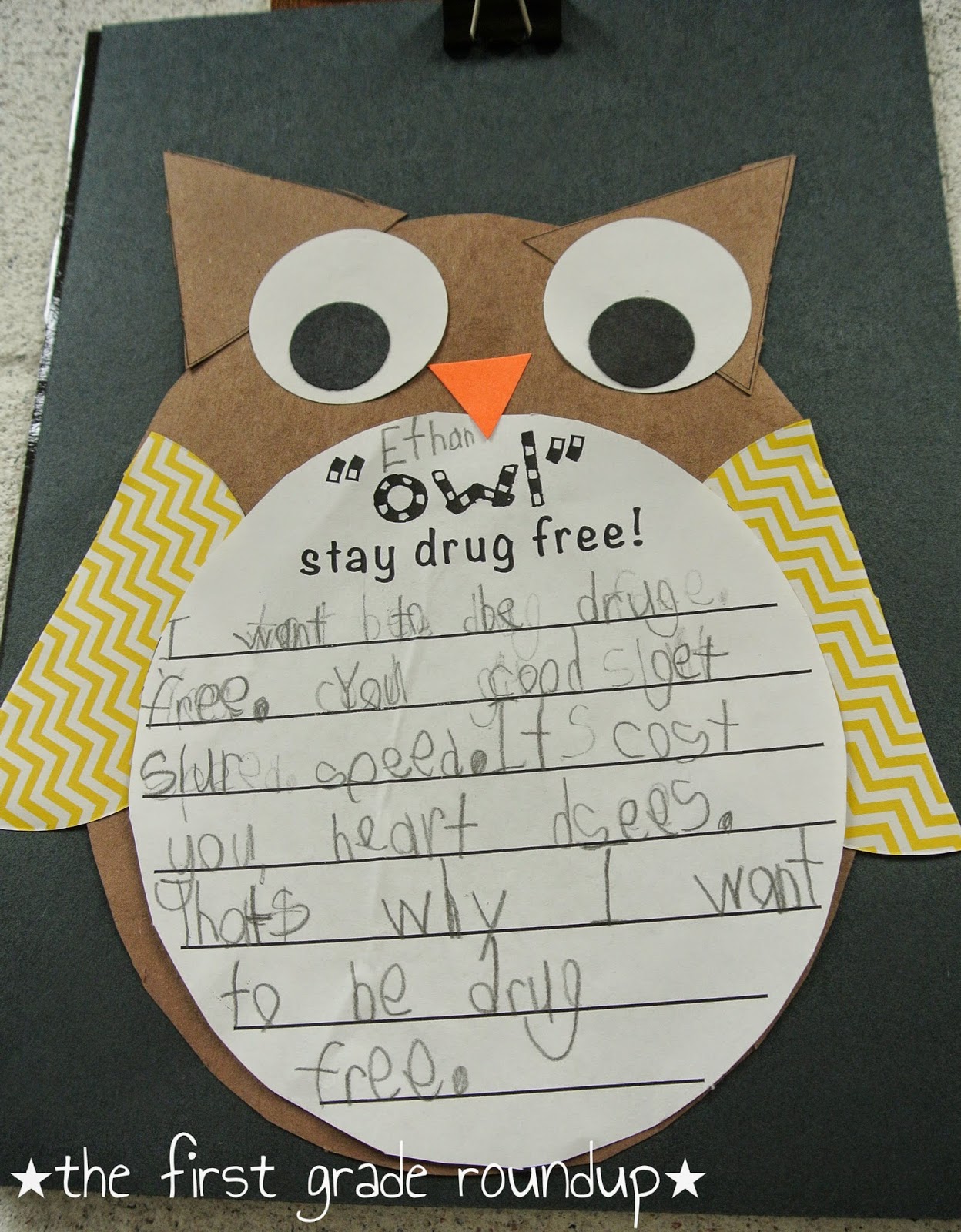 Owl Writing