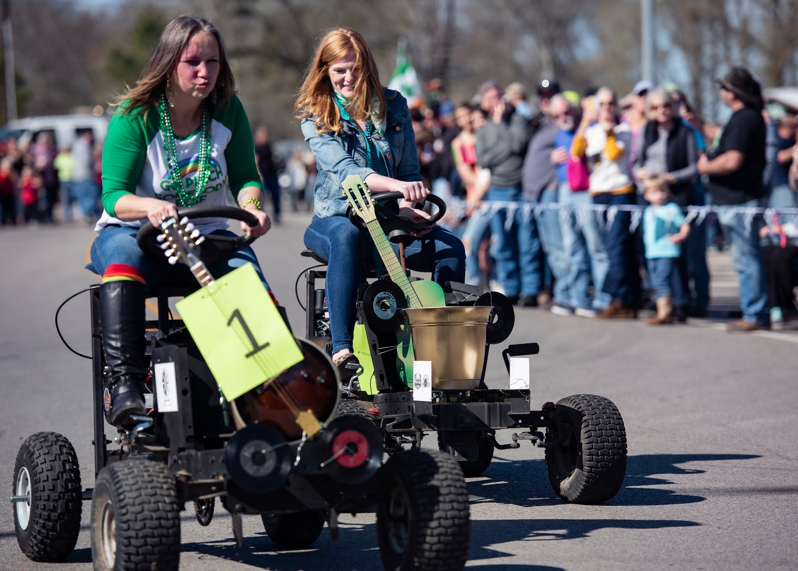 Barstool Races in Ben Wheeler, Texas