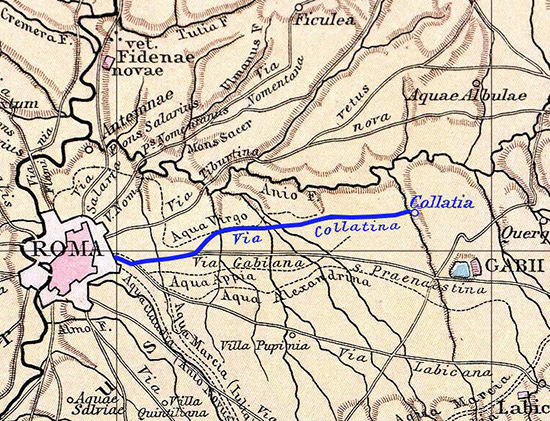 romanoimpero.com: VIA COLLATINA