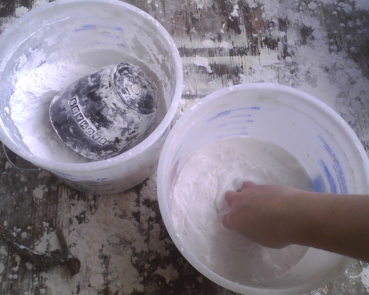 miss jody art: Making hands from a mold Part 1