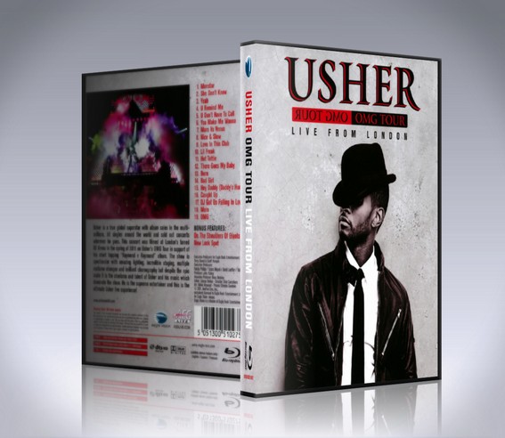 Usher – OMG Tour Live From London 2011 - PUSAT DVD MUSIK | DVD KONSER ...