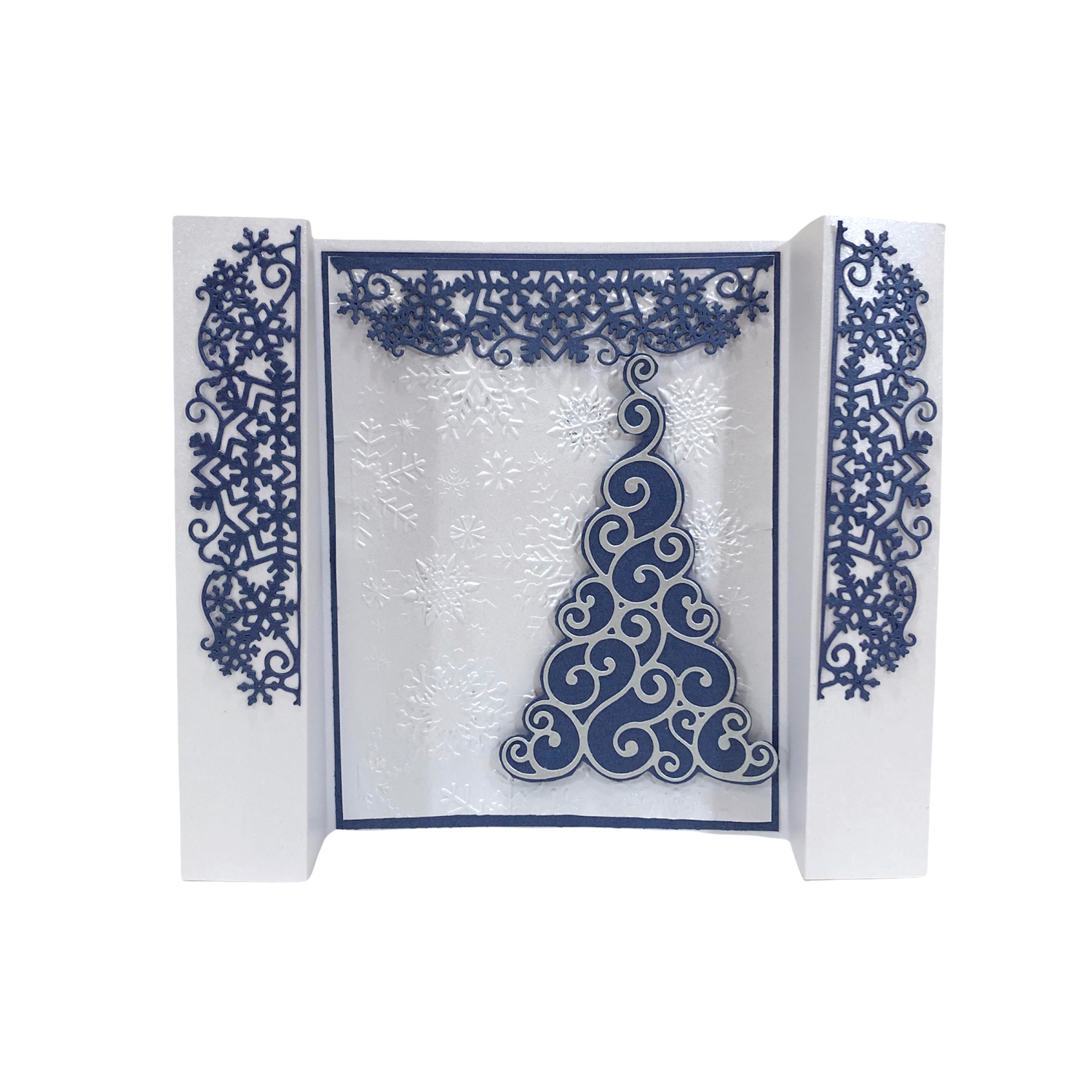 Created Just 4 U: Bridge Fold Card