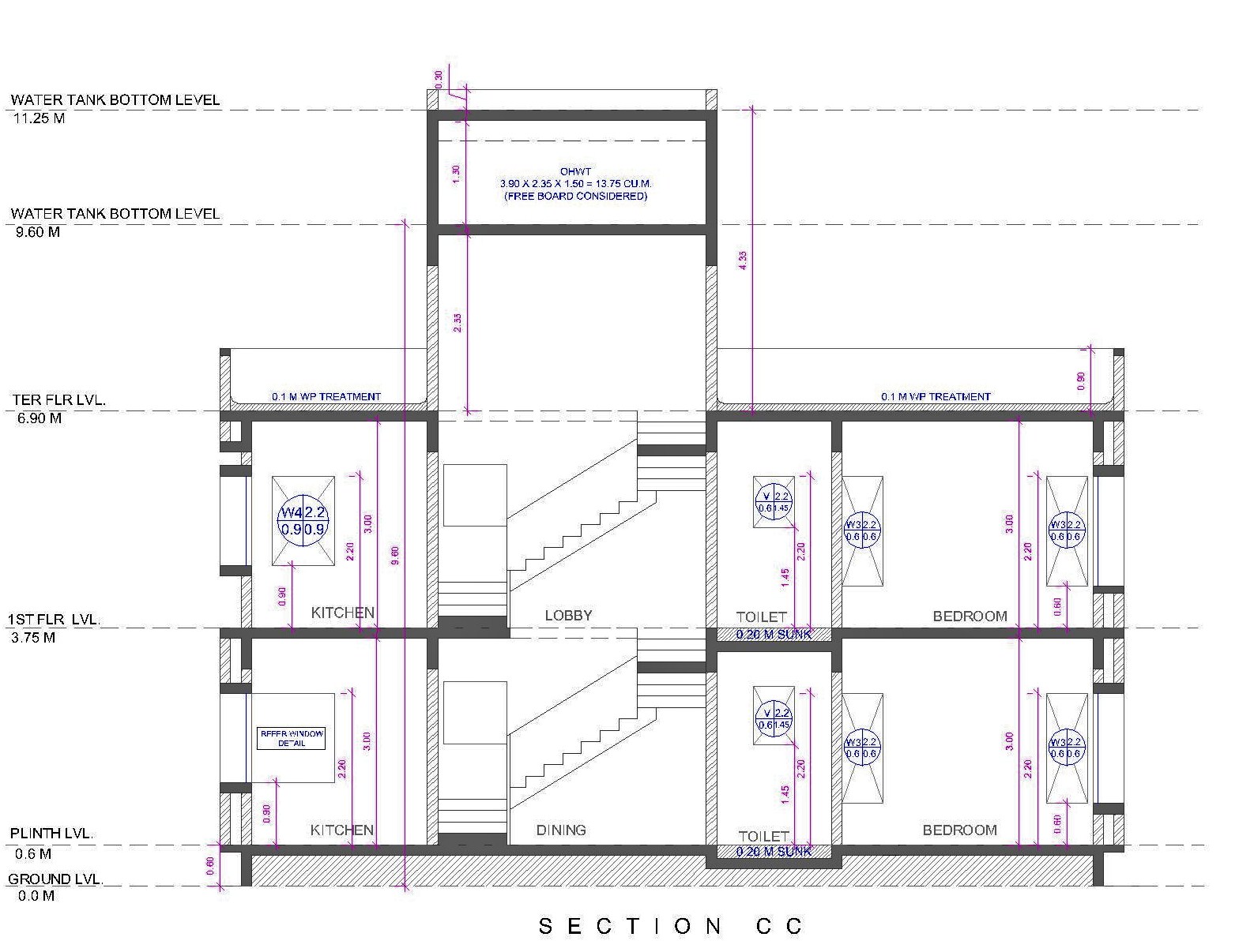 Architectural Portfolio: Bungalow for Mr. Chandrakant Patil, at Pune.