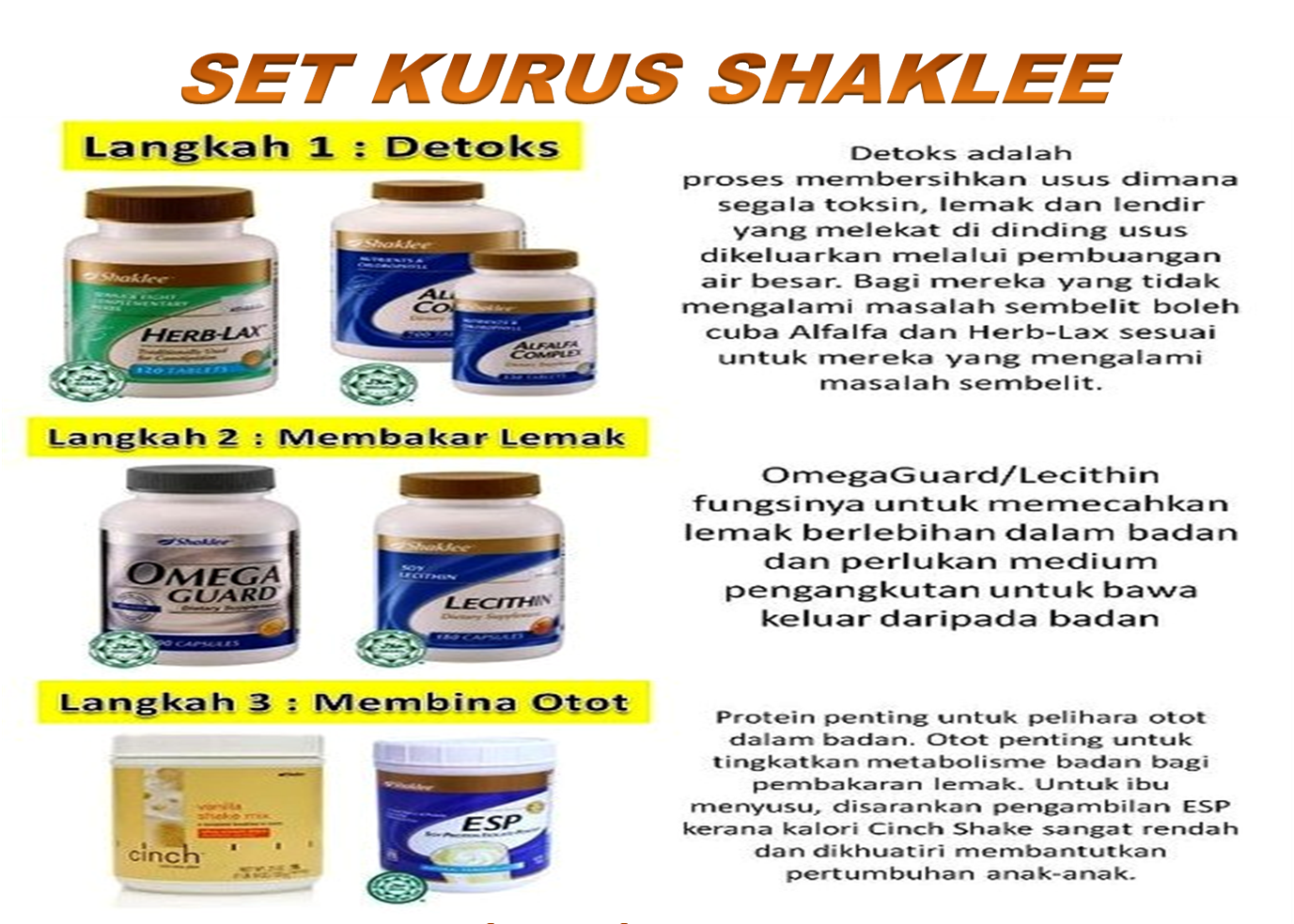 it's all about vitamins: Set kurus shaklee