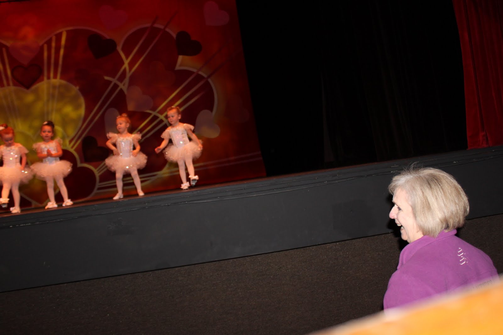 Mojoy: Our first dance recital.