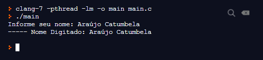 LER UM NOME EM C - LER STRINGS EM C LER UM NOME EM C - LER STRINGS EM C