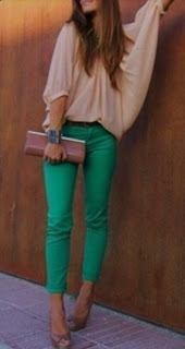 Fashion: All About Color Skinny Jeans