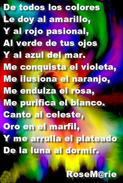 POESÍA Y TRANSICIONES: DE COLORES...
