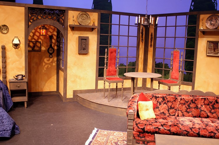 Lance Cardinal Creations: Same Time Next Year - Set Design