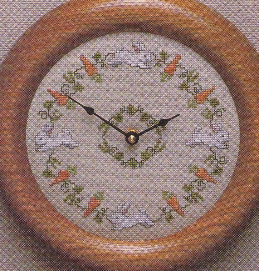 Cat's Vintage Collection: Rabbit Clock Face