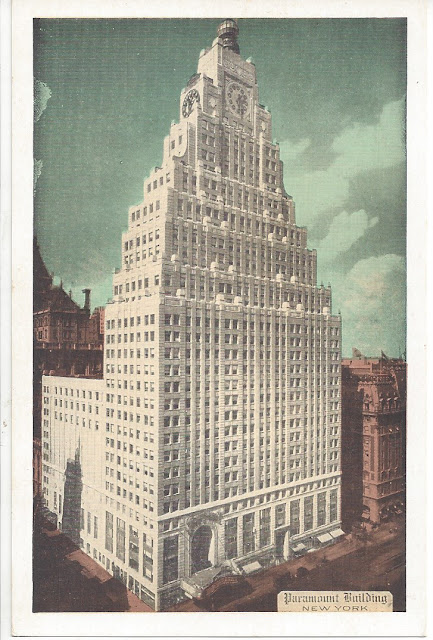 Inside the Apple: Postcard Thursday: Paramount Building