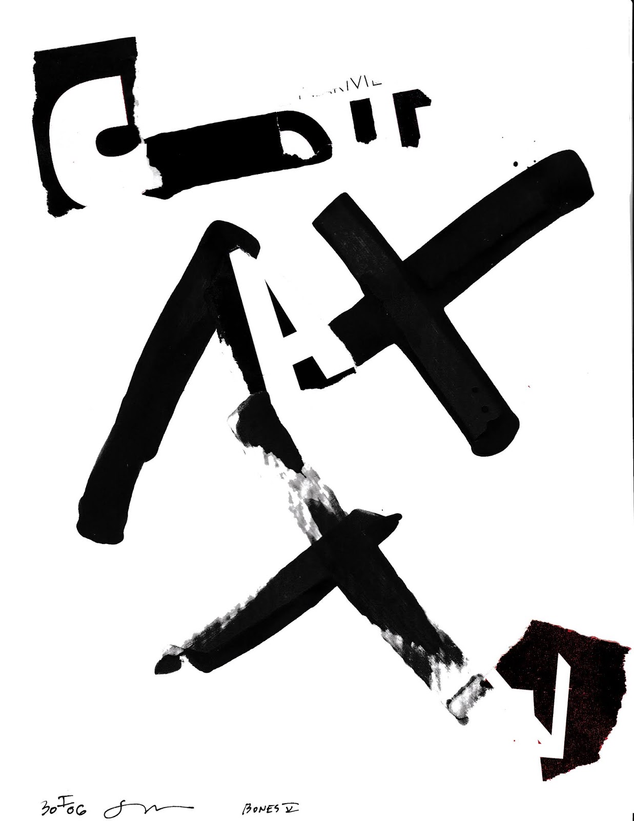 Post-Asemic Press: Magazine: The Cut-Up Asemics by Scott Helmes is ...