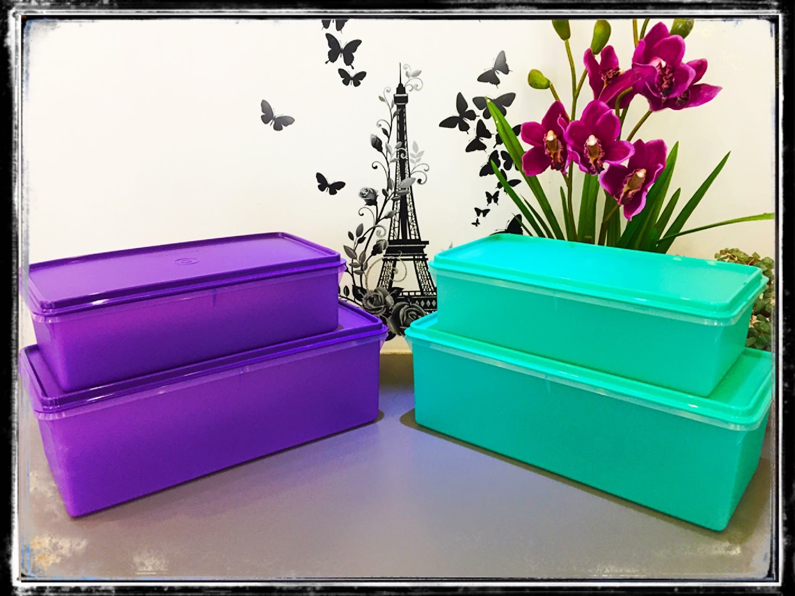 Kedai Tupperware Termurah !: Twin Sweet Keeper Set Size 3L & 5.7L