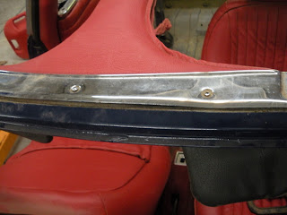Triumph Stag Project: T-Bar Almost Done