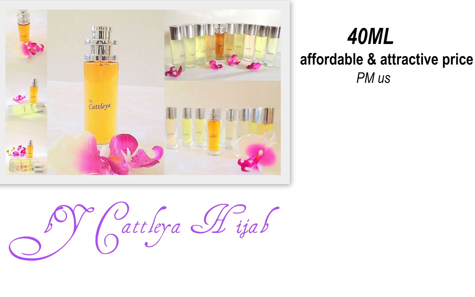 Cattleya Hijab Contemporary: Cattleya perfumes collection