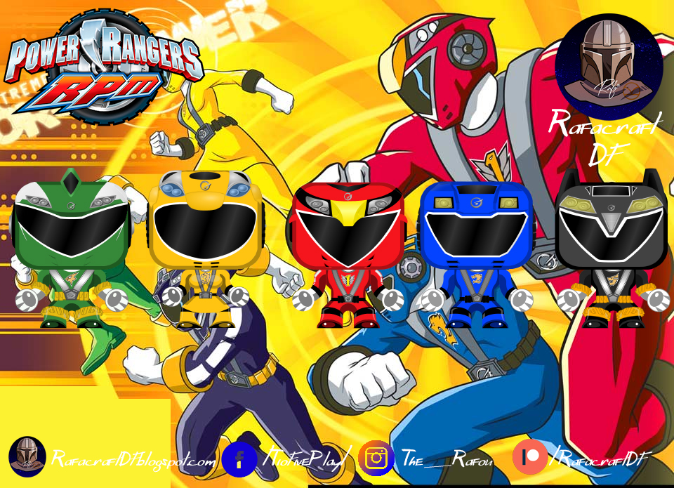 Rafacraft DF: Power Rangers: RPM