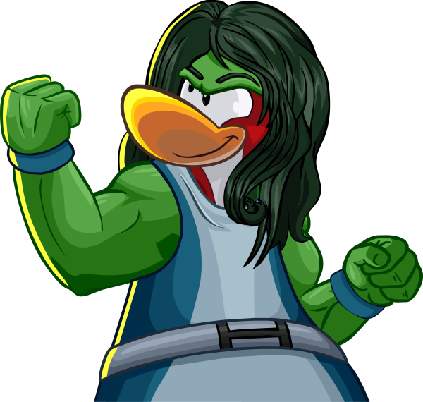 Club penguin cutouts