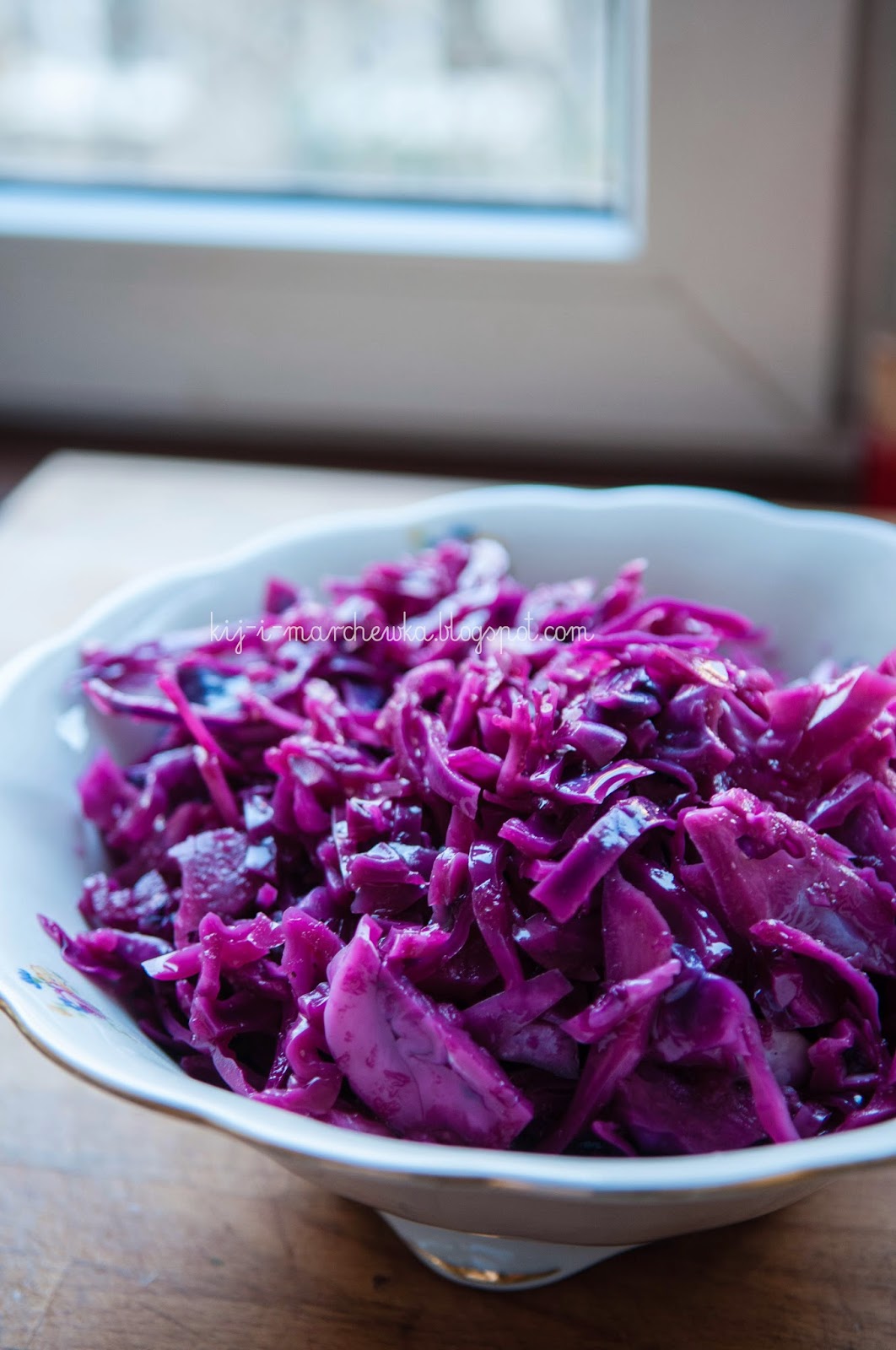 Kij i Marchewka : Z zeszytu prababci: surówka z czerwonej kapusty