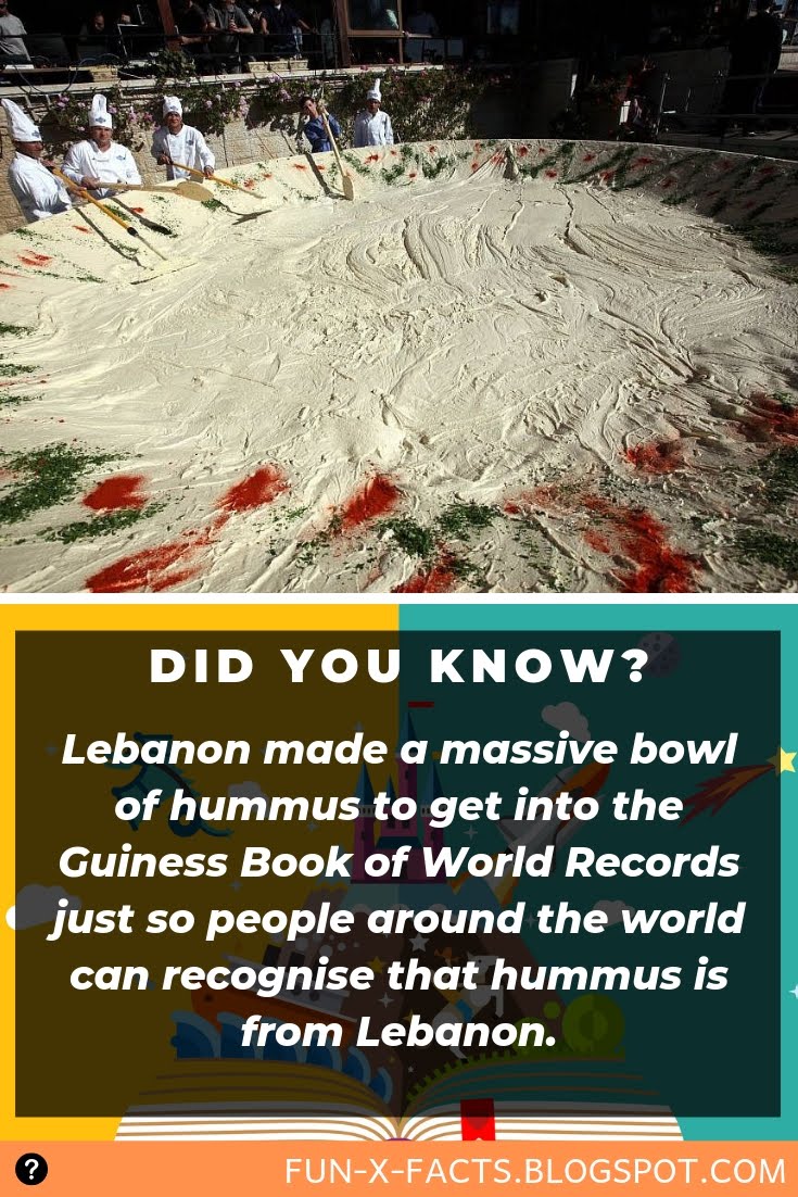 Lebanon made a massive bowl of hummus to get into the Guiness Book of ...