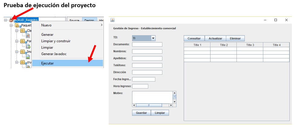 CRUD en Java Crear la interfaz del Software (Tutorial 3)