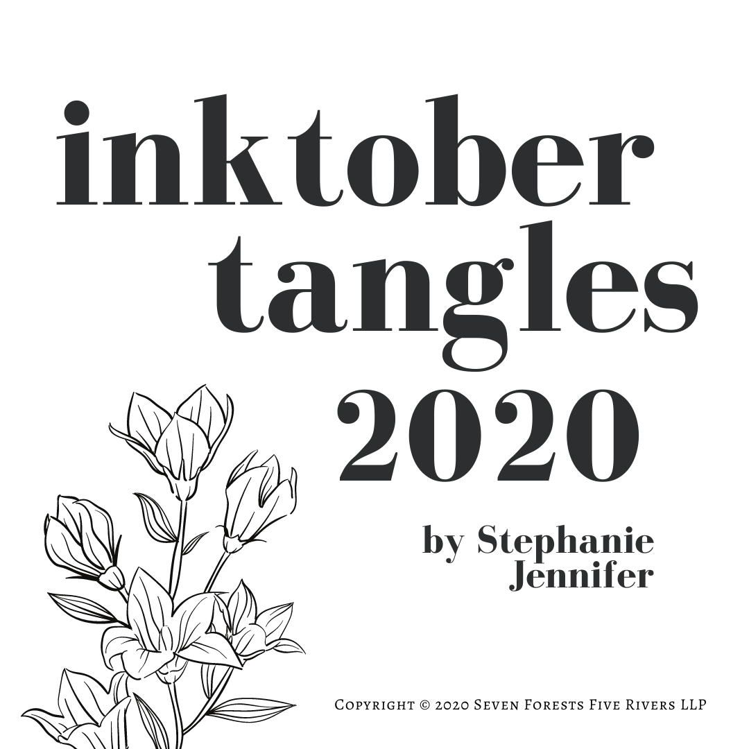 Everything Is Art: Inktober Tangles 2020 Official List