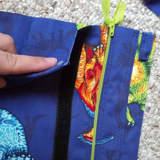 An Onion Exposed: Velcro Flap Mini Bag