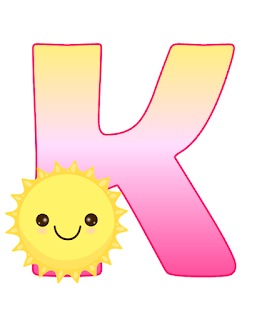 Kits imprimibles gratis : Abecedario sol