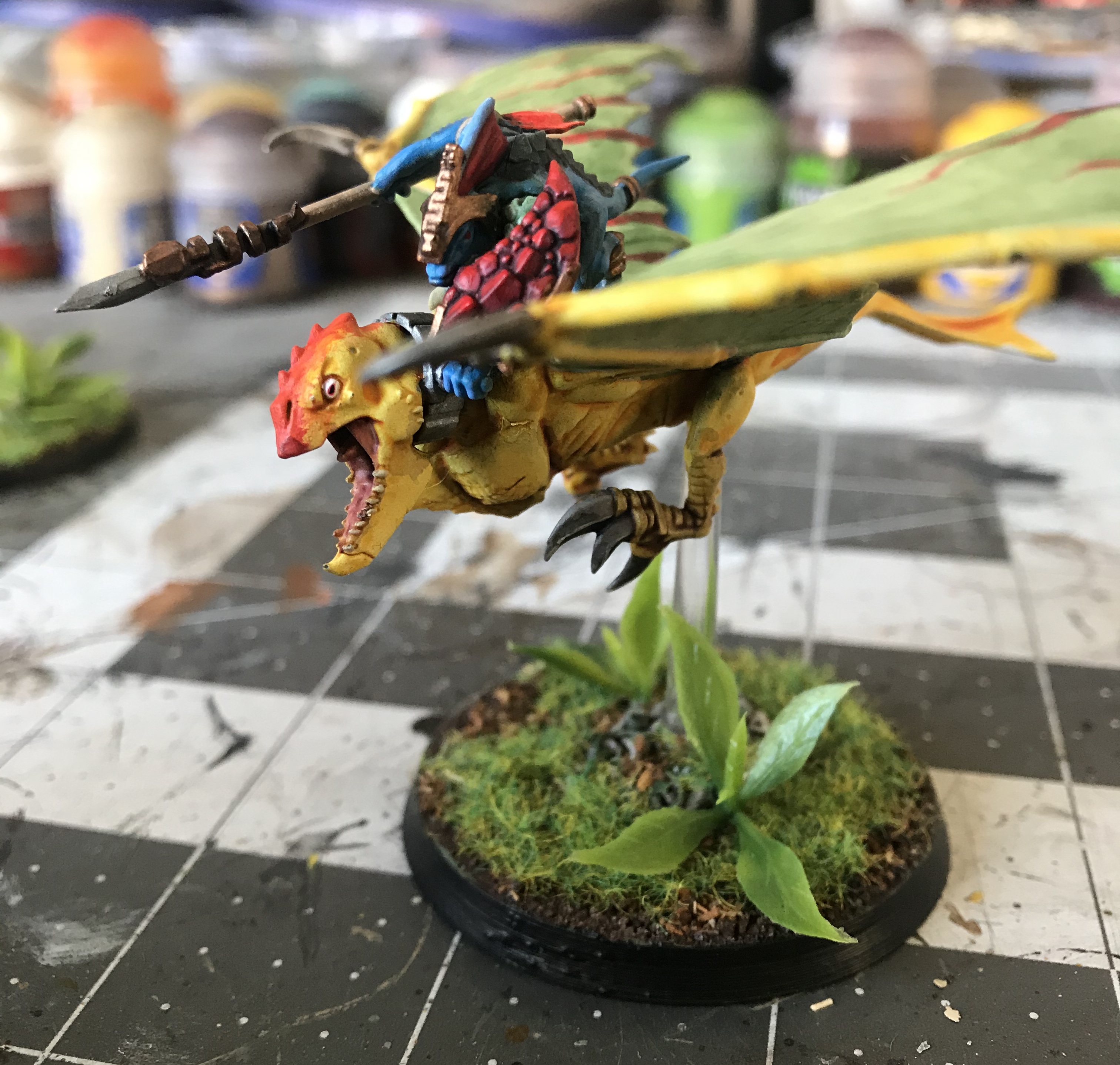 Space Dinosaur Miniatures: Paint Recipe: How to Paint Seraphon ...