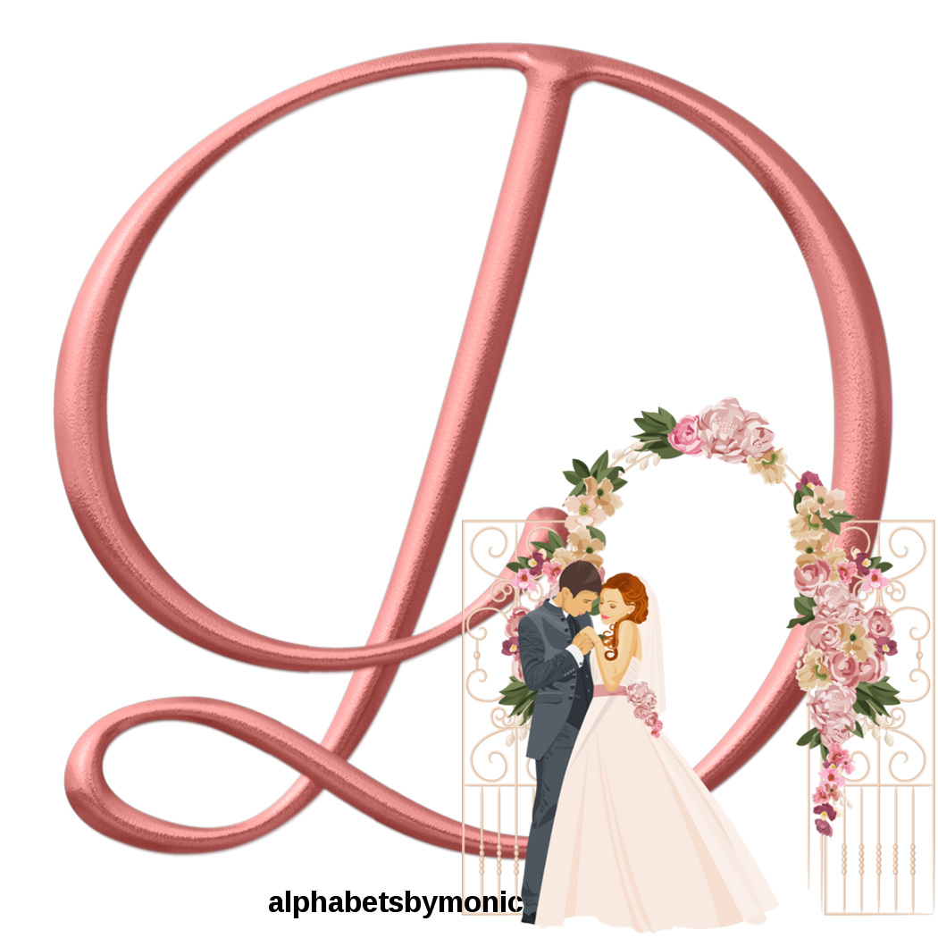 M. Michielin Alphabets: WEDDING ALPHABET AND ICONS PNG, ALFABETO ...