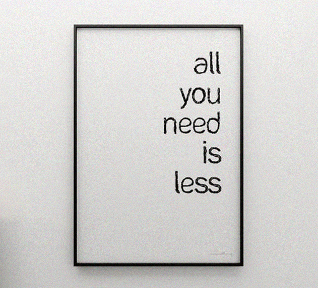 Zout en ver: All you need is less