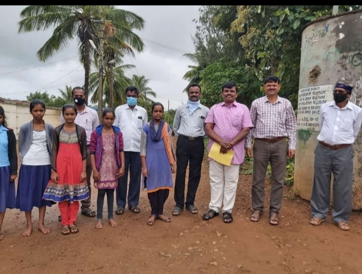 Govt.High School Fort (Kote) - Chitradurga: Home visiting program....