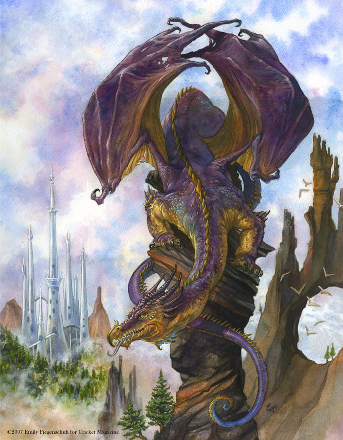 DSNG'S SCI FI MEGAVERSE: FANTASY DRAGONS CONCEPT ART GALLERY!