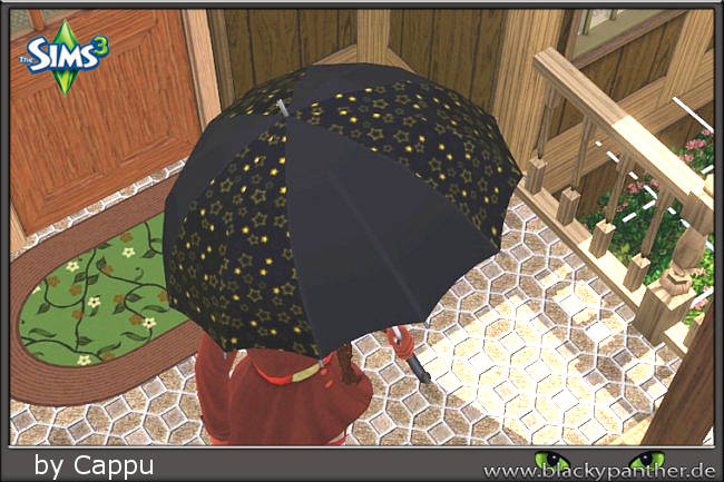 Simply Sims: Umbrella recolor by Cappu