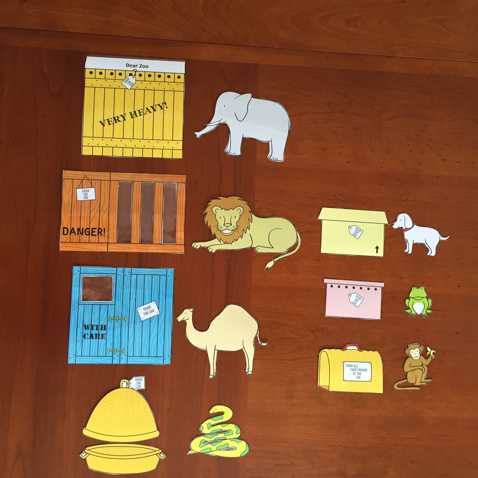 English Story Garden: Dear Zoo