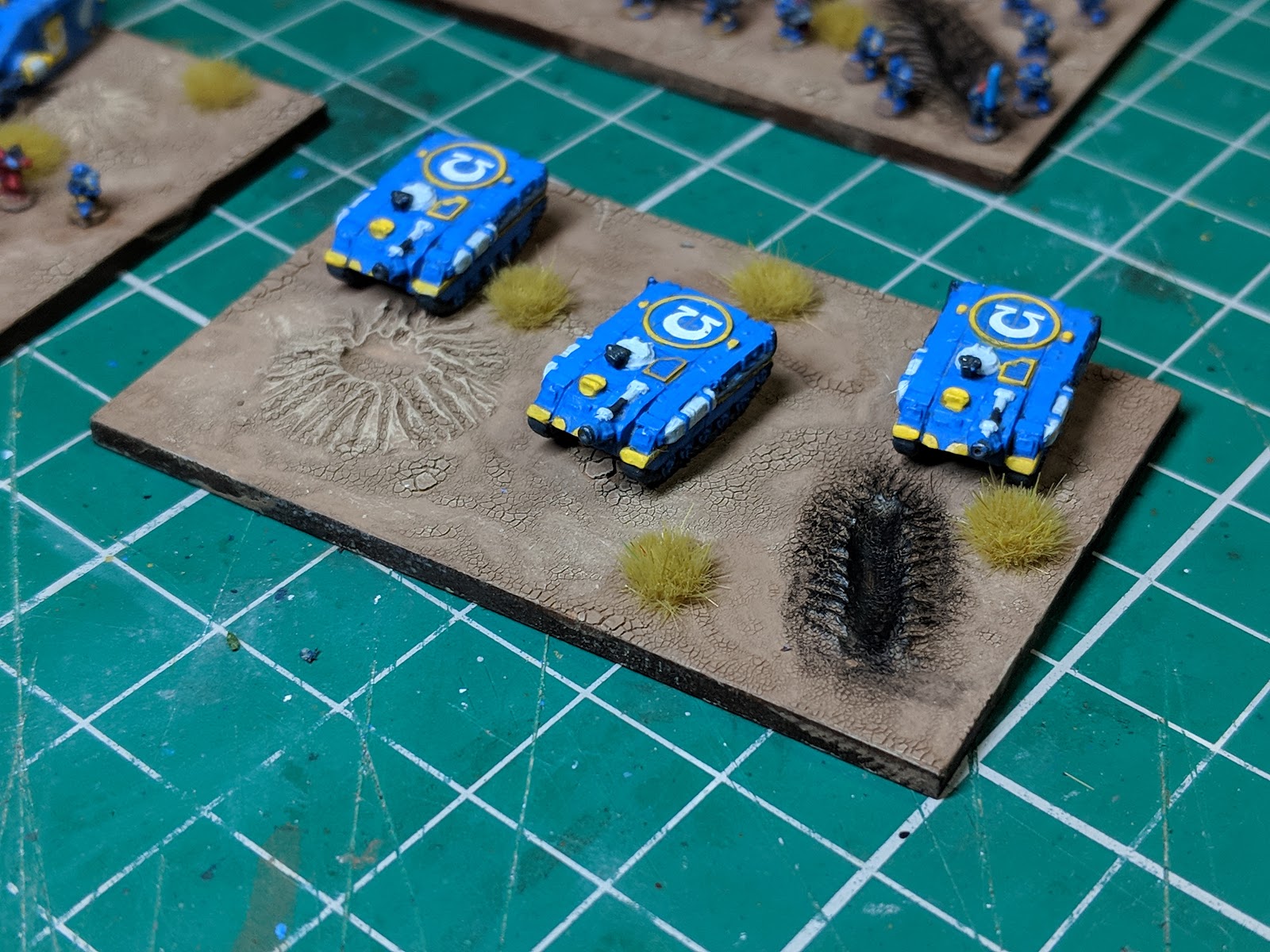 Mad Tin Hatter!: Finished!: Vanguard Miniatures 3mm Sci Fi