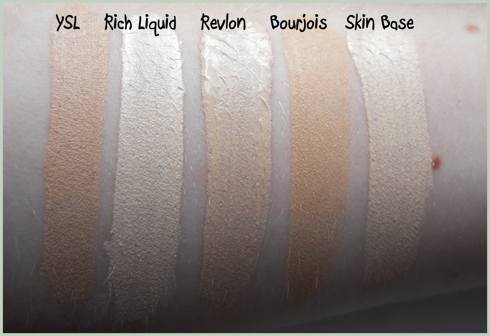Beauty Bucket List: Pale Foundation Swatches | Updated Feat. Illamasqua ...