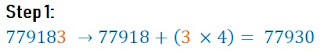 Divisibility Rule for 13