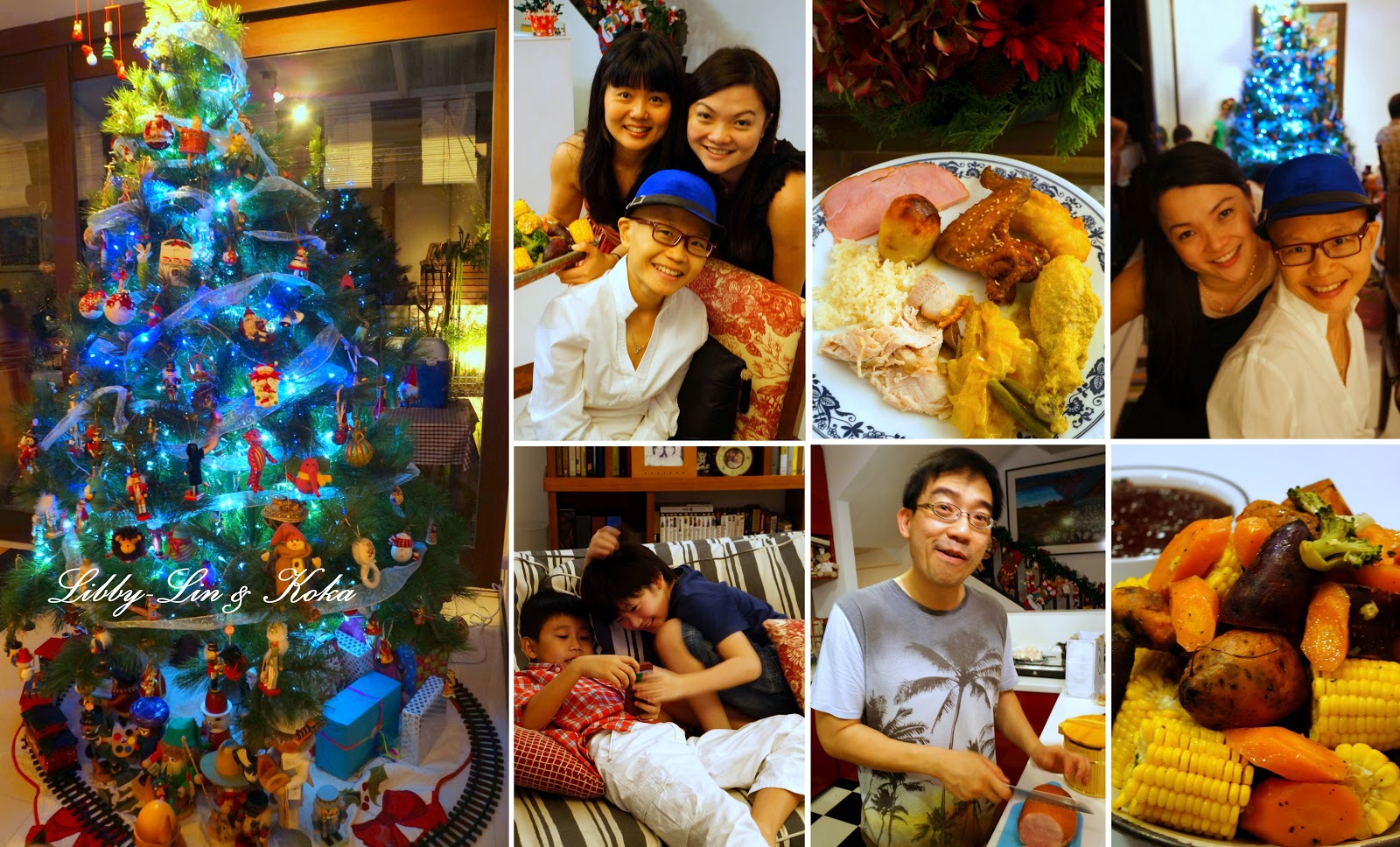 Libby-Lin & Koka: Christmas Classic at TG & Joanna's