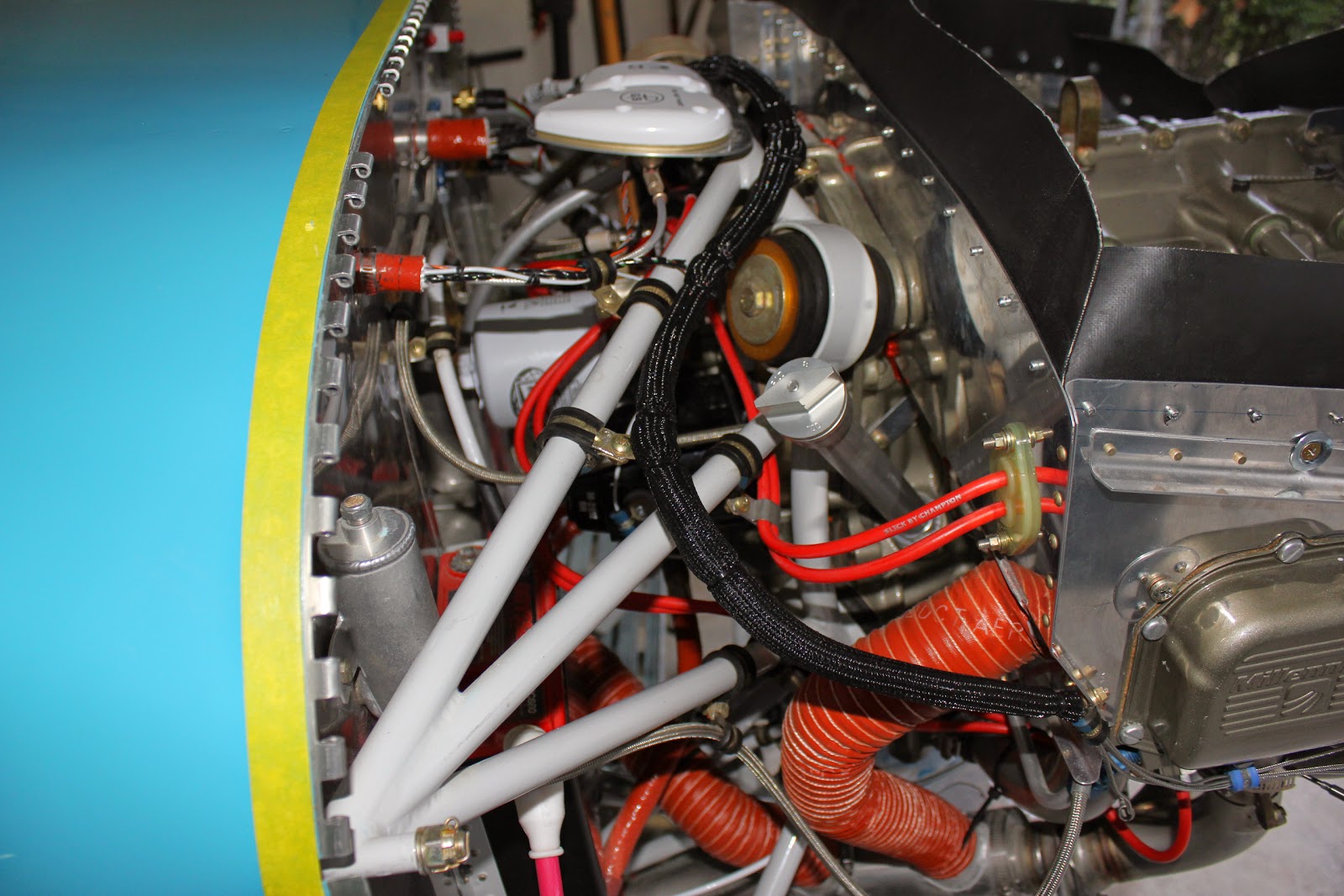 Larry's Airplane: Finished Engine Wiring