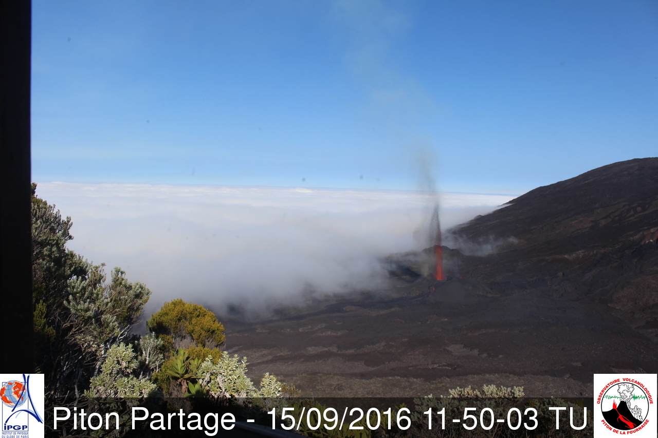 Culture Volcan: Eruption du Piton de la Fournaise : superbe (màj)