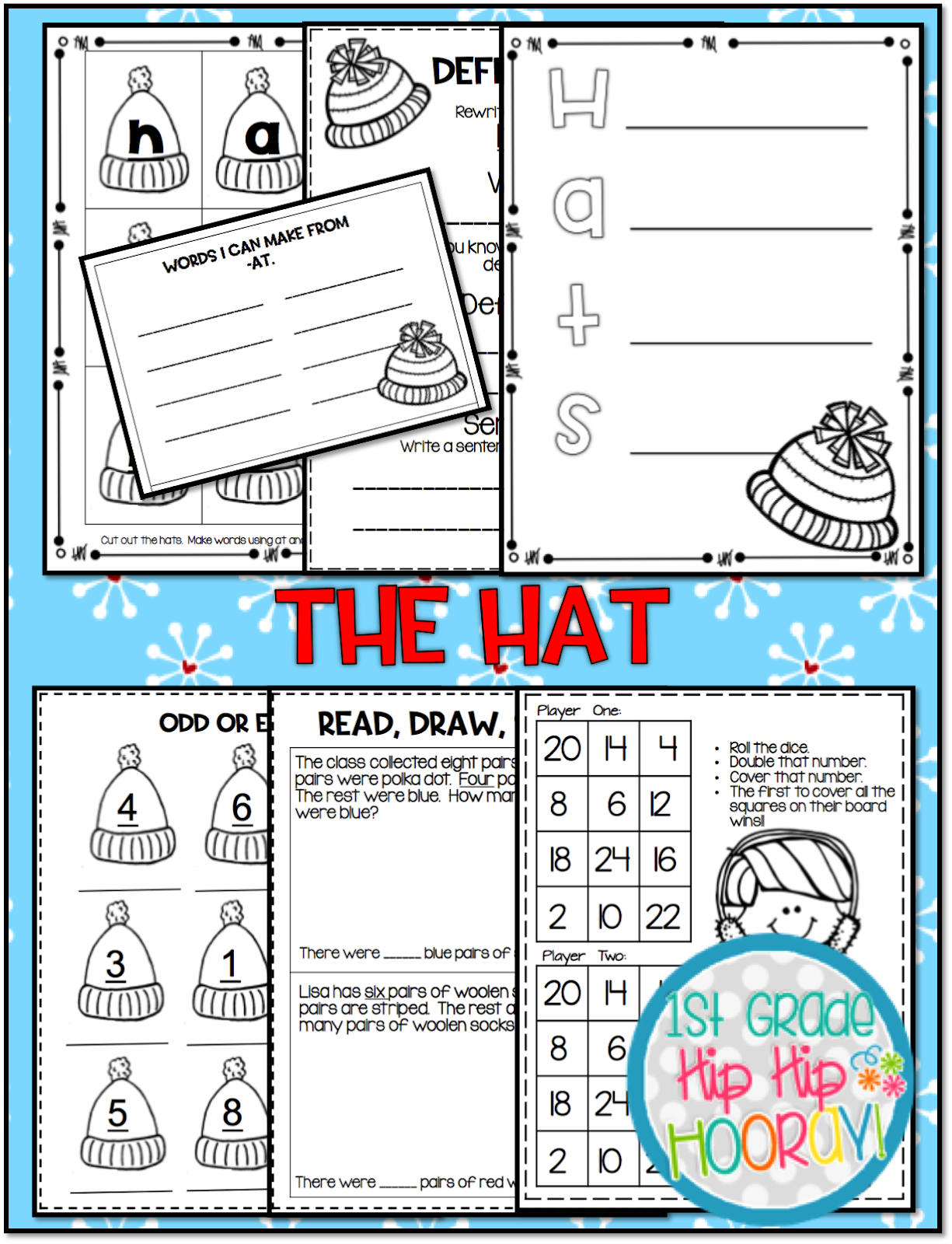 1st Grade Hip Hip Hooray!: Jan Brett's The Hat and The Mitten