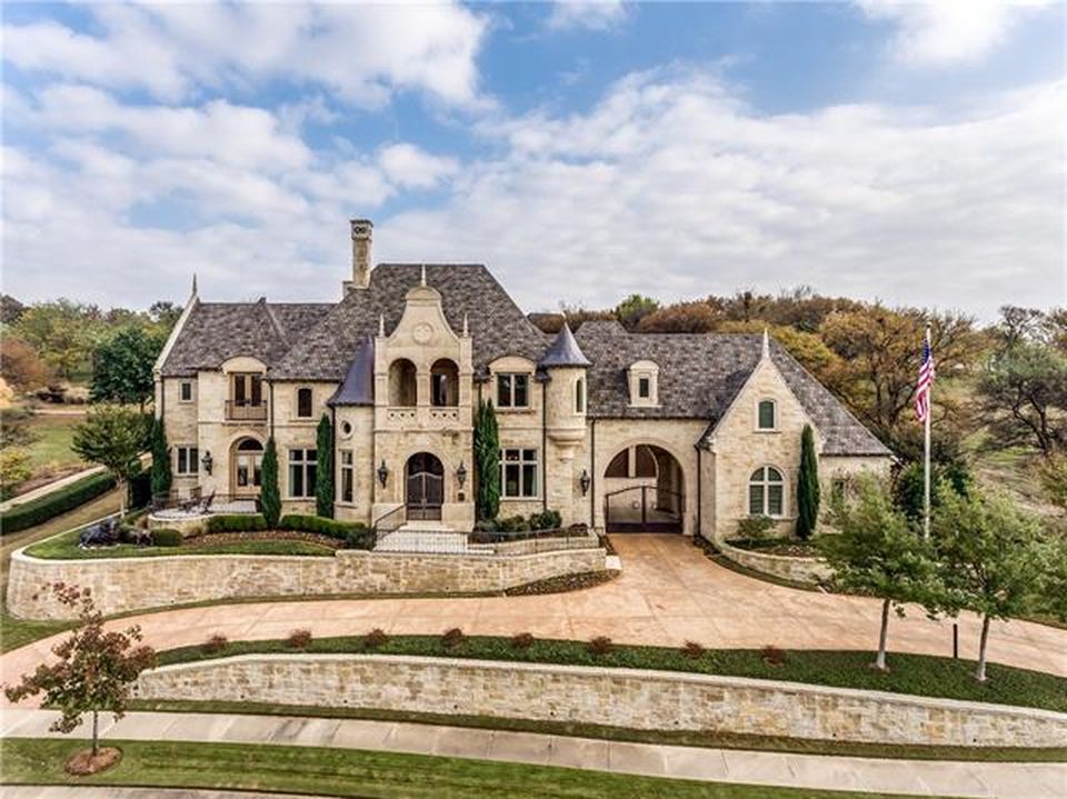 8,000 Square Foot Golf Course Stone Mansion In Lewisville, TX | THE ...
