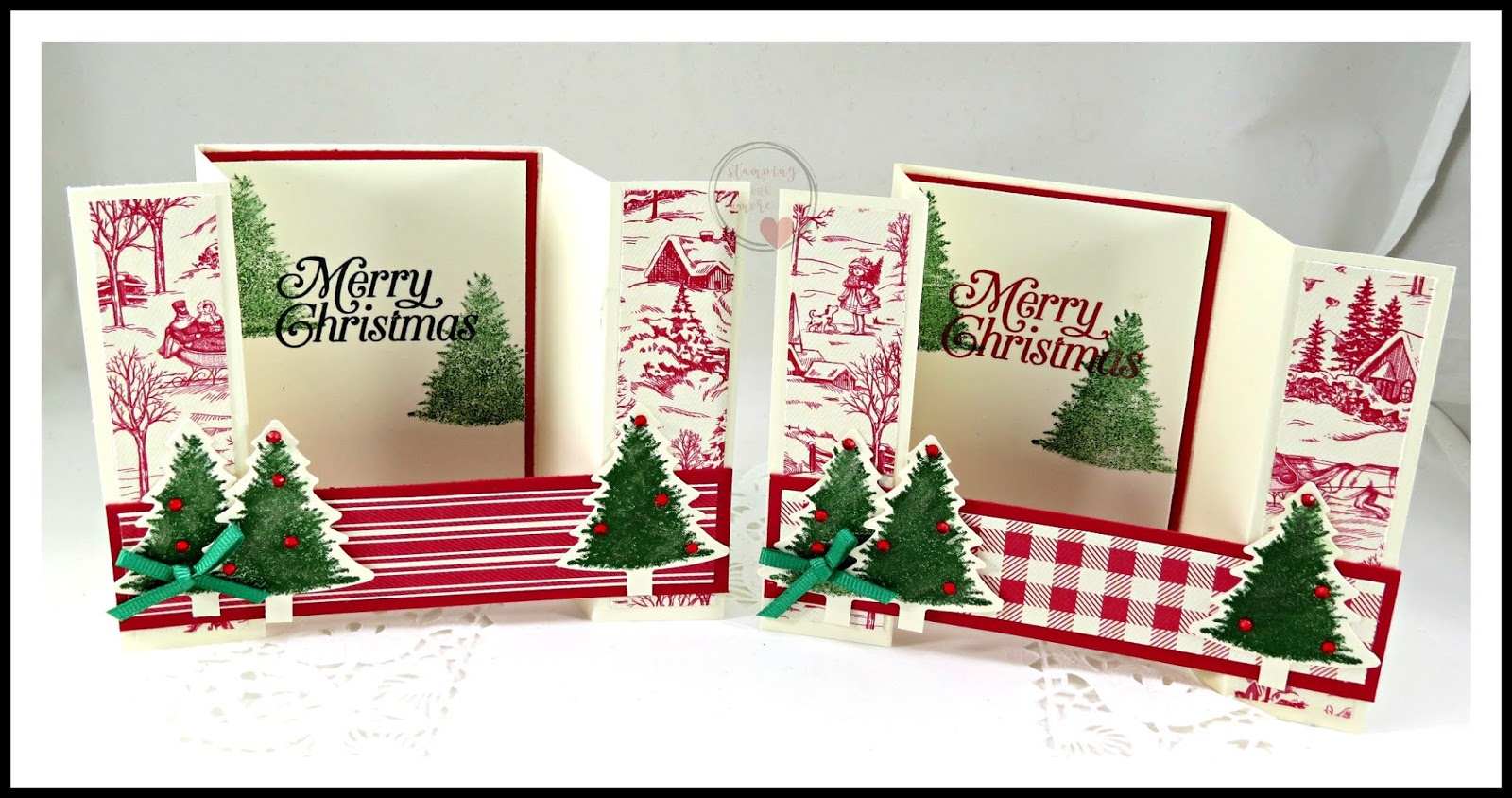 Stampingwithamore HOW TO MAKE A BRIDGE FOLD FUN FOLD CHRISTMAS CARD stampingwithamore-how-to-make-a-bridge-fold-fun-fold-christmas-card
