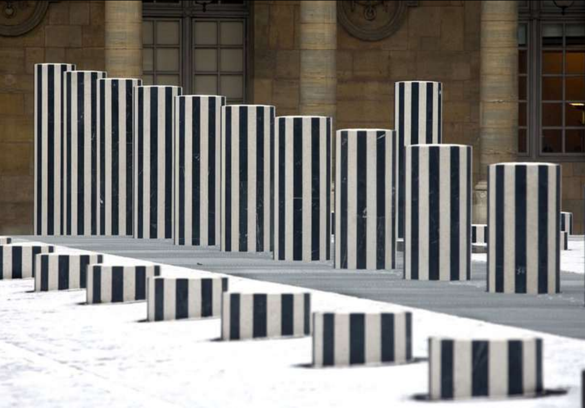 kART à voir: n°208 Les deux plateaux (Les colonnes de Buren) (1986 ...