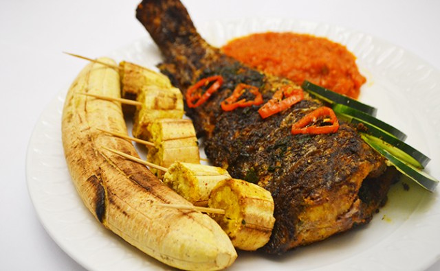 Today's Lunch Break:Roasted Plantain With Grilled Fish Recipe - FOW 24 NEWS