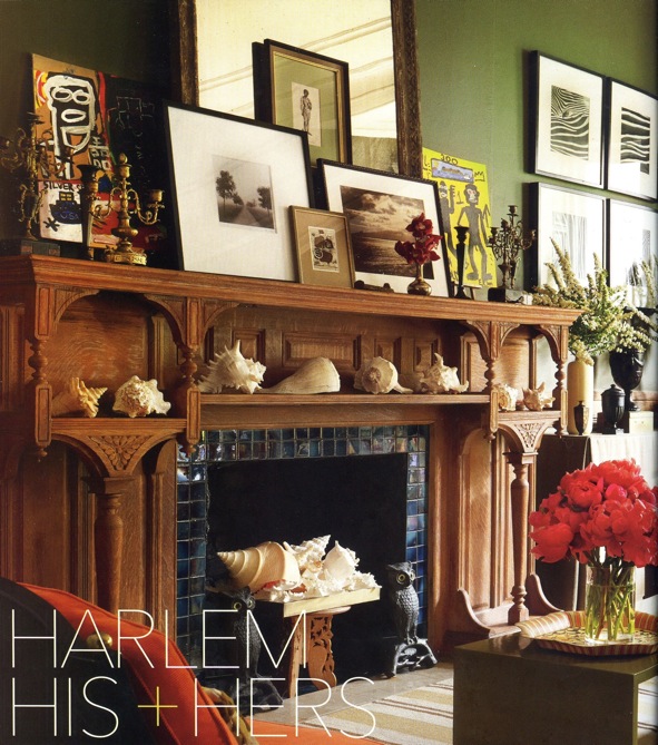 H A R L E M + B E S P O K E: ☞ BESPOKE: Harlem House in Elle Decor